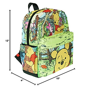 KBNL Winnie the Pooh 12inch Deluxe Oversize Print Daypack A21324 Medium
