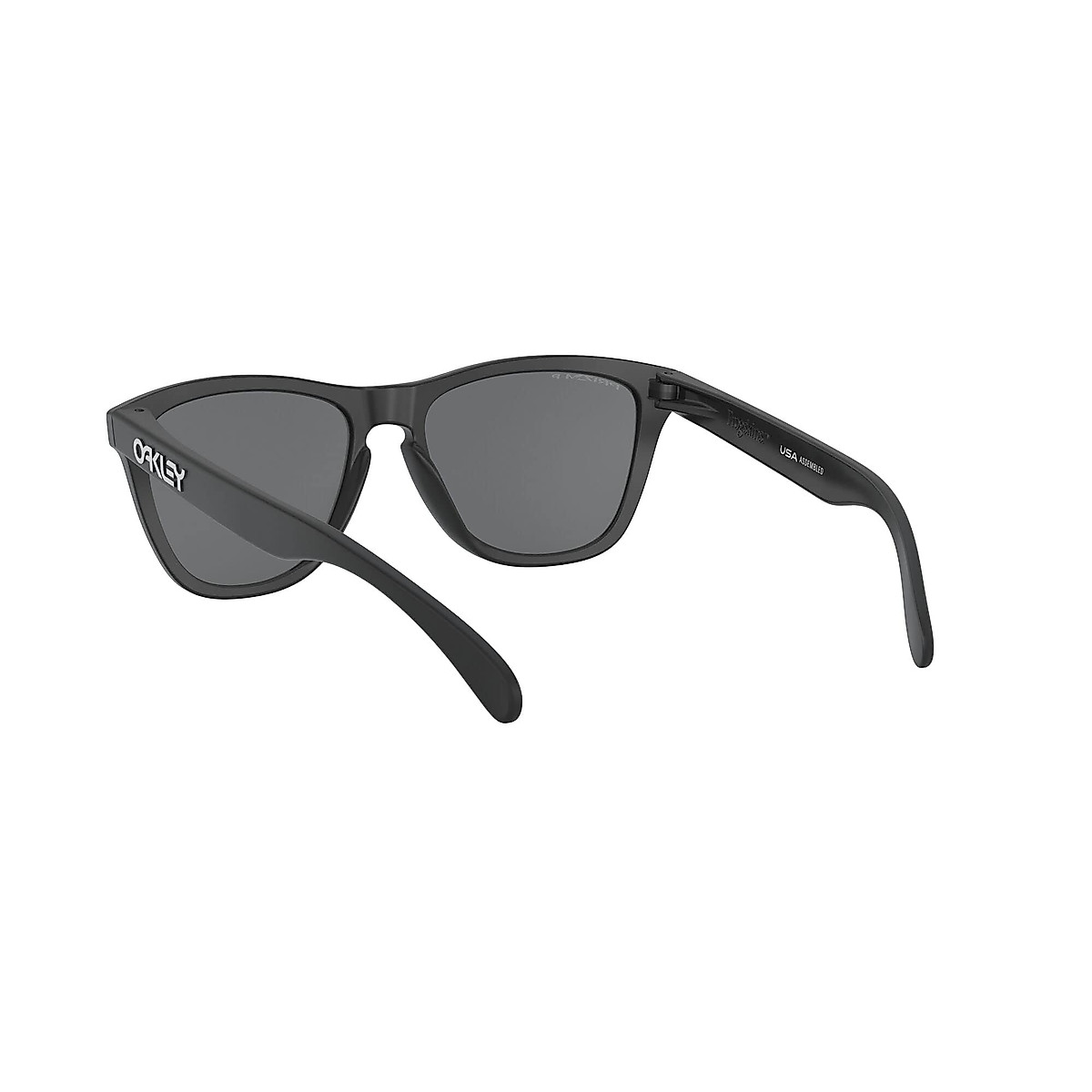 Oakley OO9013 Square Sunglasses, Matte Black/Prizm Black Polarized, 55 mm