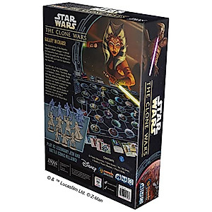 Star Wars The Clone Wars Board Game | A Pandemic System | Tactical Strategy Game for Adults and Teens | Ages 14+ | 1-5 Players | Average Playtime 60 Minutes | Made by Z-Man Games