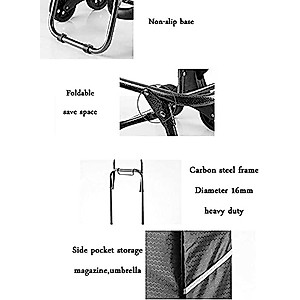 Shopping Trolley on Wheels Multi Function Shopping Cart,Portable Cart Collapsible Trolley Luggage Cart Cart Arc Design Appearance Atmosphere Storage Hand Trucks,
