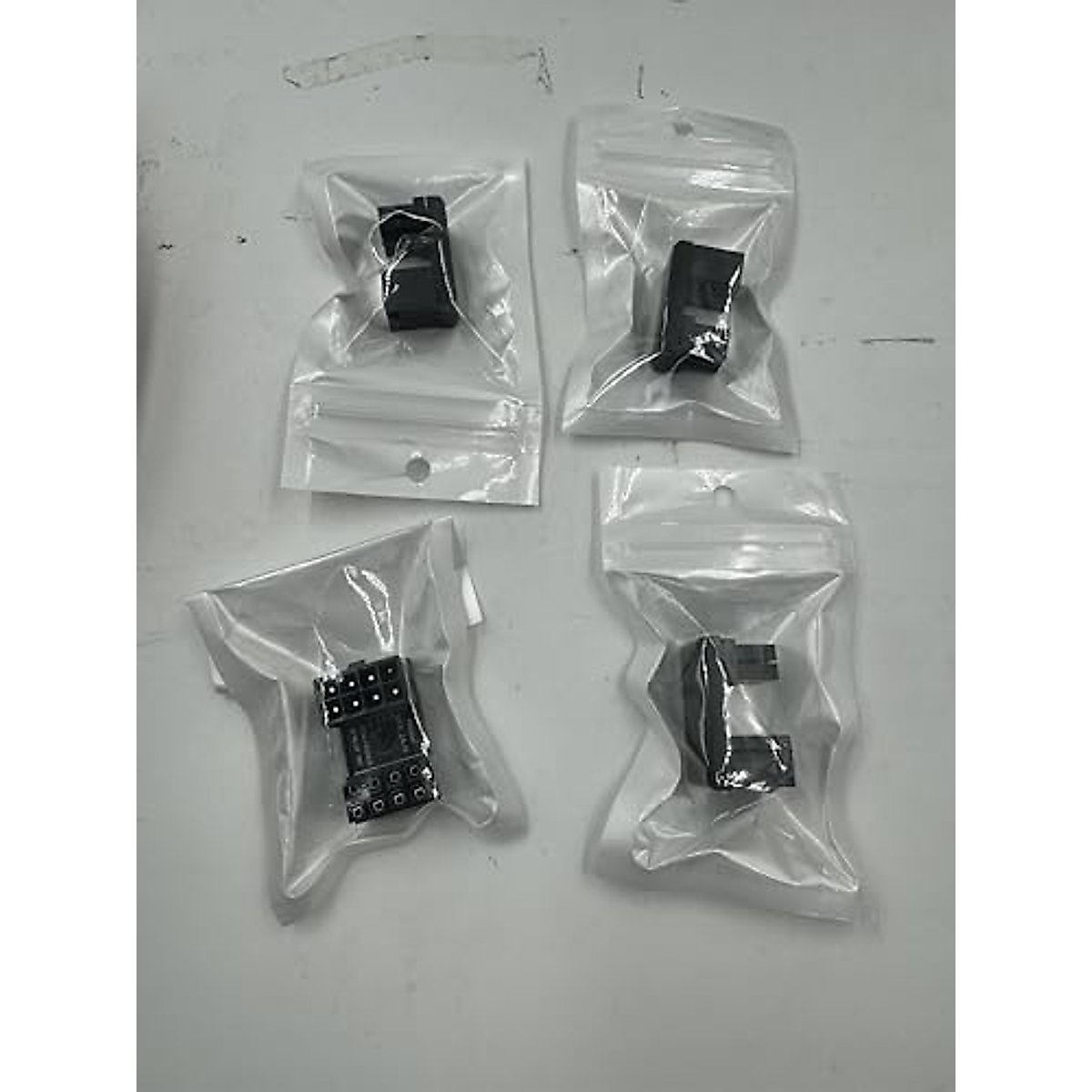 COMeap 8 Pin 6 Pin 180 Degree Adapter, GPU VGA PCIe 8 Pin 6 Pin U Turn 180 Degree Angle Connector Power Adapter Board for Desktop Graphics Card