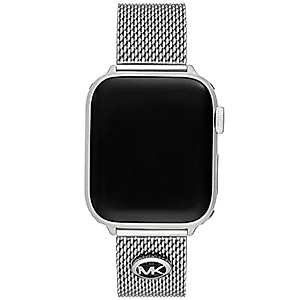 Michael Kors Women's Stainless Steel Mesh Band for Apple Watch®, 38/40/41mm and 42/44/45mm (Model: MKS8054)