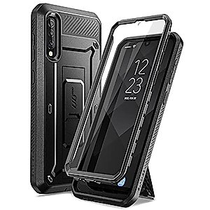 SUPCASE Unicorn Beetle Pro Series Phone Case for Samsung Galaxy A50/A30s, Built-in Screen Protector Full-Body Rugged Holster Case for Galaxy A50 2019 Release (Black)