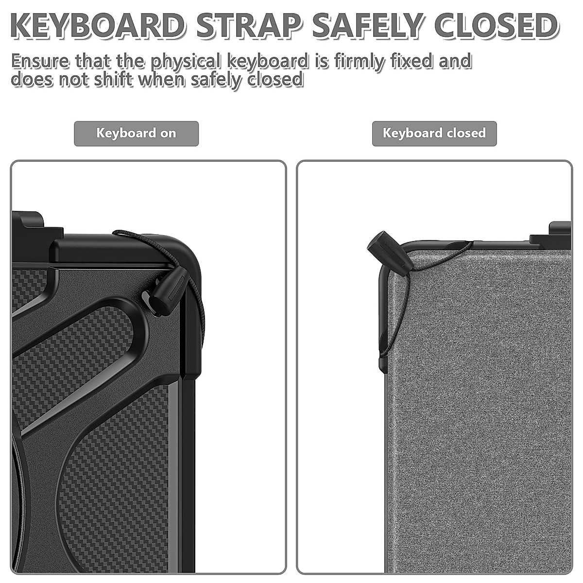 GooodiDEAR for Amazon Fire Max 11 Case (13th Gen 2023), Rugged Multi-Angle Kickstand, Heavy Duty Shockproof TPU Protection, Adjustable Hand Strap, Stylus Holder, Shoulder Strap, Elastic Band - Black