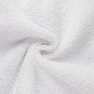 Orighty Microfiber Washcloths Towel Set 12 Pack, Highly Absorbent and Soft Feel Fingertip Towels, Multi-Purpose Wash Cloths for Bathroom, Hotel, Spa, and Gym, 12x12 Inch