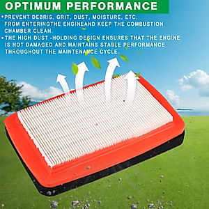 SOLLON redmax ebz8500 ebz7500 Air Filter 544271501 512654101 for Red Max EBZ8000 EBZ8001 EBZ8050 EB7000 EB8000 Husqvarna 170BF 180BF 370BFS 65cc 380BFS 72cc 570BFS 580BTS T4012-82310 T4012-82320