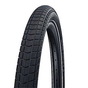 Schwalbe Super Moto-X Tire - 26 x 2.4, Clincher, Wire, Black/Reflective , Performance Line, GreenGuard, SnakeSkin