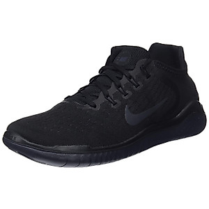 Nike Mens Free Rn 2018 Running Shoe, Black/Anthracite, 13