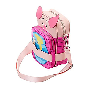 Loungefly Disney Winnie the Pooh Piglet “Crossbuddy” Bag