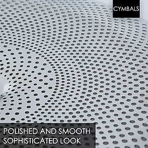 Low Volume China Cymbal, 18 inches Practice China Cymbal, Quiet China Cymbal (18'', Matte Silver)