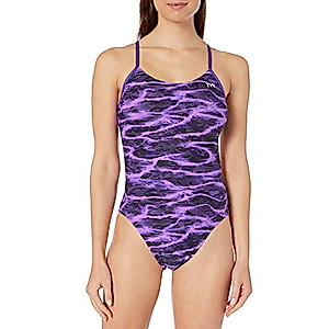 TYR Lambent Cutoutfit, Purple, 40