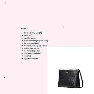 Kate Spade Harlow crossbody pink ruby