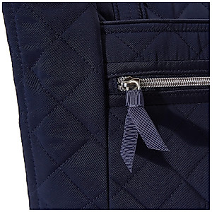 Vera Bradley Women's Performance Twill Small Tote Bag, Classic Navy, One Size