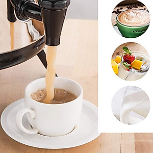 Stainless Steel Insulated Barrel Double Walled Beverage Dispenser with Spigot Keep Hot Water Milk Tea Coffee Juice, Home Party Use 1.59 Gallon