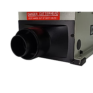 Cutech 40180HB 8-Inch Spiral Cutterhead Benchtop Jointer with 16 Tungsten Carbide Inserts and Teflon Coated Extendable Tables