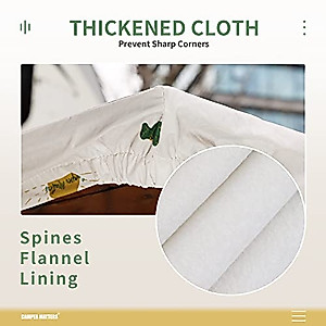 Picnic Table Cover and Bench Covers, Fitted Tablecloth Cover with Elastic Edge, Water and Oil Proof, for Outdoor, Garden, Camping, 72x28 Inch, 3 Pieces Set, Blue & White, Camping Cartoon