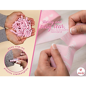 Party Hearty Funny Baby Shower Games for Girl, Set of 2: How Big is The Baby Bump & Don't Say Baby, Pink