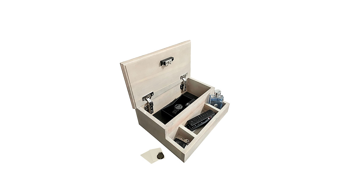 Concealed Catch-All: RFID Valet Tray Organizer