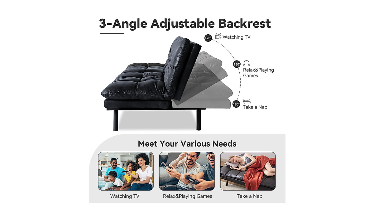 Hcore Convertible Couch Bed - Stylish & Multi-functional