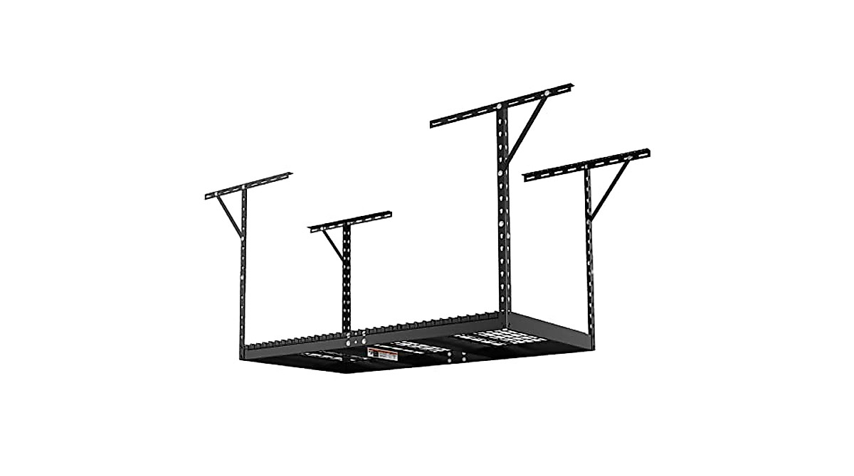 Heavy Duty Garage Ceiling Storage Racks by VEVOR | Adjustable & Durable