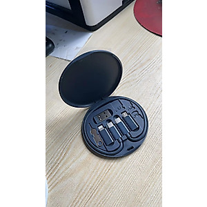 Generic 6 in 1 USB Adapter Cable Conversion Storage Box, Blue