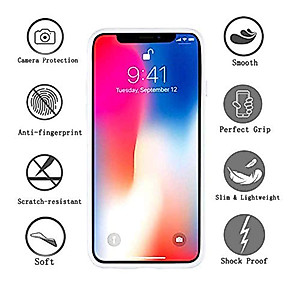 BOFTALE iPhone 11 Case 2019, Girls Women Glitter Cute Slim Thin Soft TPU Silicone Clear Bumper Shockproof Protective Phone Case Cover Compatible with iPhone 11 6.1 inch (Colorful)