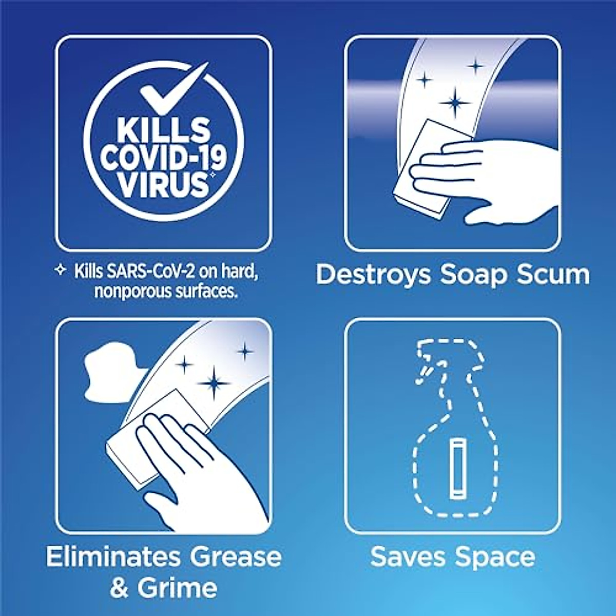 Clorox Disinfecting Multi-Purpose, Household Essentials, Cleaning Refills for Clorox Multi-Purpose Cleaning System, 2 Count