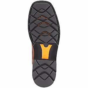 Ariat Mens Sierra Wide Square Toe Work Boot Aged Bark 8 Wide