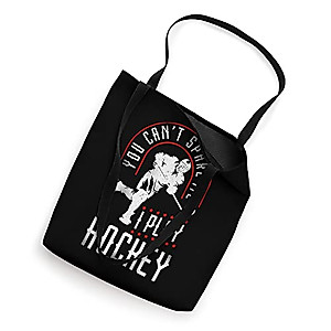 Ice Hockey Vintage Tote Bag