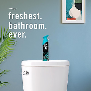 Febreze Unstopables Air Freshener Spray for bathroom, Room Spray Air Freshener, Air Refresher, Bathroom Air Freshener, Fresh Scent, Odor Fighter for Strong Odor, 8.8 Oz (Pack of 3)