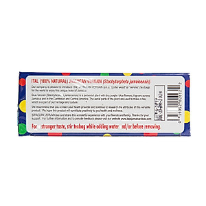 Sipacupa Blue Vervain Tea - Pack of 2 - 24 bags each - 48 bags total - 100% Jamaican Product