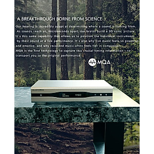 Gustard A26 MQA Decoder Dual AK4499EX & AK4191 Support DSD512 PCM768K MQA384K DAC-A26 with Streamer/Renderer (33 * 26 * 6.5cm, Silver, 1)