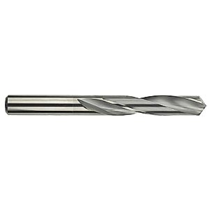 Morse Cutting Tools 51058 Standard Length Drill Bits, Solid Carbide, Bright Finish, 118 Degree Point, 1/8" Size