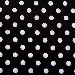 Shuanshuo Black Series Floral Cotton Fabric Textile Quilting Patchwork Fabric Fat Quarter Bundles Fabric for Scrapbooking Cloth Sewing DIY Crafts Pillows 50X50cm 7pcs/lot