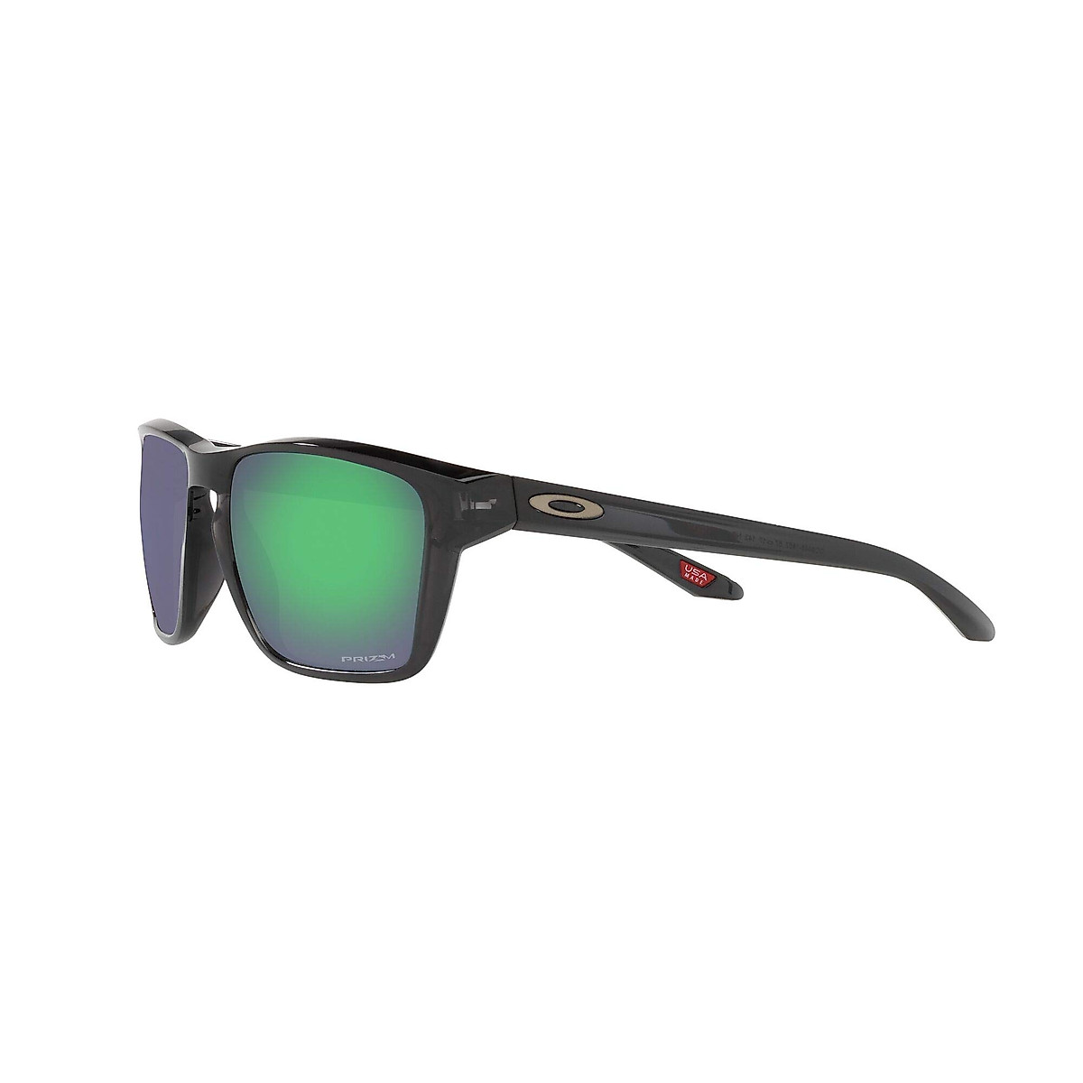 Oakley Men's OO9448 Sylas Rectangular Sunglasses, Black Ink/Prizm Jade, 60 mm