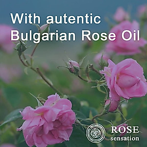 Rose Sensation Shampoo, 10 oz - Natural Moisturizing Hair Care for Strength & Growth