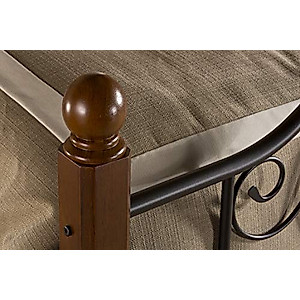 Hillsdale Furniture Hillsdale Milwaukee Post Full bed set, Textured Black