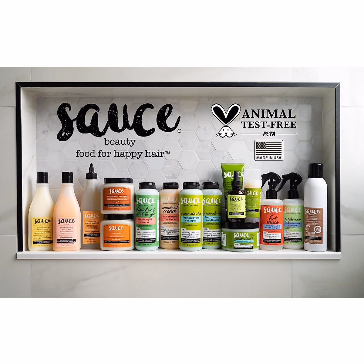 SAUCE BEAUTY Clarifying Scalp Treatment (8 Fl Oz ) Sparkling Apple Cider Scalp & Hair Cleanser, Buildup remover with Apple Cider Vinegar & Tea Tree Oil for Dry, Itchy Scalp, All Hair Types