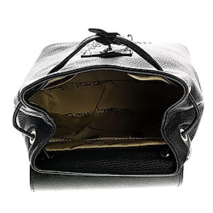Pierre Cardin 1744 NERO Black Backpack Handbags for womens