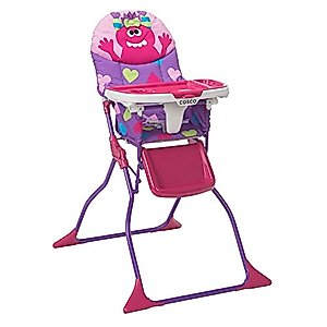 Cosco Simple Fold Deluxe High Chair, Monster Shelley