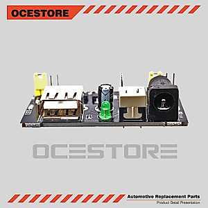 3PCS 3X MB102 Breadboard Power Supply Module Prototype DC 6.5-12V to 3.3V 5V USB Compatible with Bread Board