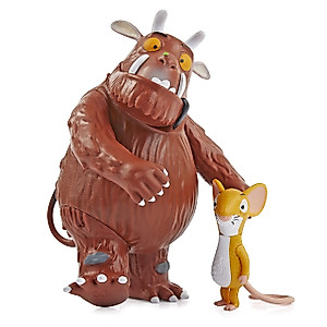Julia Donaldson The Gruffalo and Mouse Twin Pack Collectable Action Figures | Articulated Character Play | Official Toys and Gifts from The Books, TV and Animation Movie Series