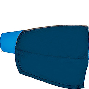 Kelty Rambler 50 Degree Synthetic Sleeping Bag – 3 Season Semi-Rectangular Camping Sleeping Bag, Unzips to Blanket for 2, Anti-Snag Zipper, Designed in Sunny Colorado, 2022 (Sand)