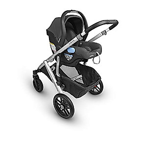 UPPAbaby MESA Infant Car Seat - Jordan (Charcoal Melange) Wool Version + Travel Bag for MESA