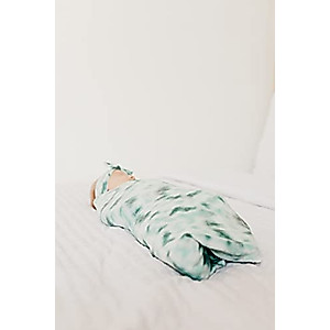 Copper Pearl Large Premium Knit Baby Swaddle Receiving Blanket Bahama