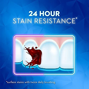 Crest 3D White Brilliance Teeth Whitening Toothpaste, Luminous Purple, 3.5 oz, Pack of 3