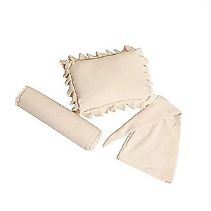 Sharely sheep Newborn Photography Wrap Blanket Props Infant Baby Boy Girl Photos Shoot Stretch Swaddle Wrap Hat Pillow Set Outfits