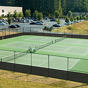 TANG Sunshades Depot Privacy Fence Screen Black 4' x 25' Heavy Duty Commercial Windscreen Residential Netting Fence Cover 150 GSM 88% Blockage with Excellent Airflow 3 Years Warranty