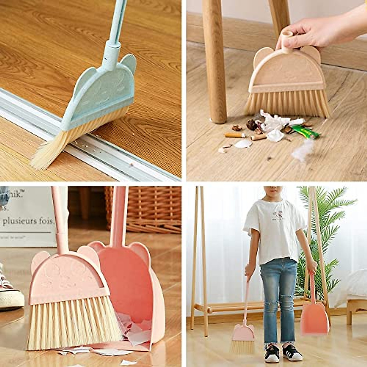 iCaiCai Kids Broom (Pink)