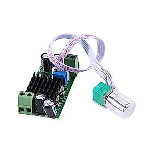DC Fan Controller DC Motor Speed Controller Switch PWM Control Speed Adjustable for Pump Blower Brush or Brushless DC Fan 5V 12V 24V 1A